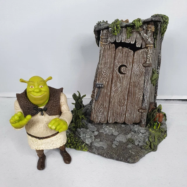 2001 MCFARLANE TOYS Dreamworks Shrek - Outhouse / Toilette - Action ...