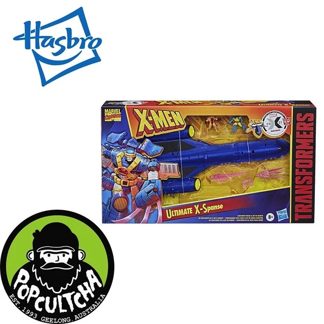 TRANSFORMERS: GENERATIONS - X-Men X-Jet Ultimate X-Spanse 8” Action ...