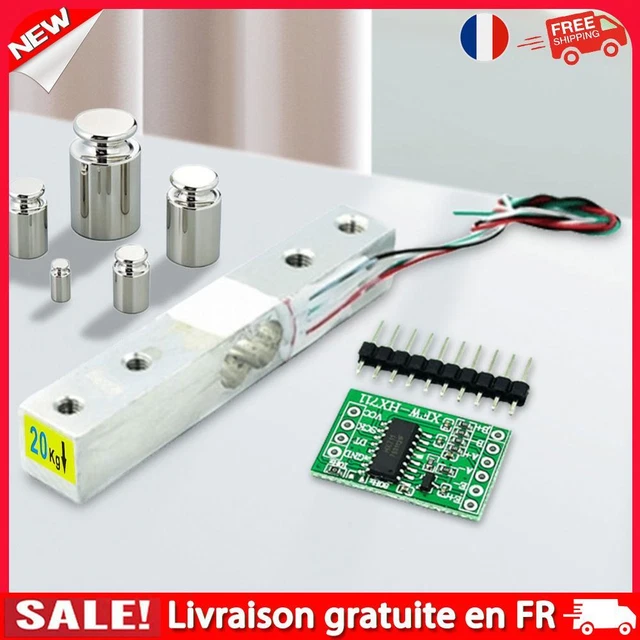 HX711 WEIGHT SENSOR Module 20KG Load Cell for Microcontroller (HX711 ...