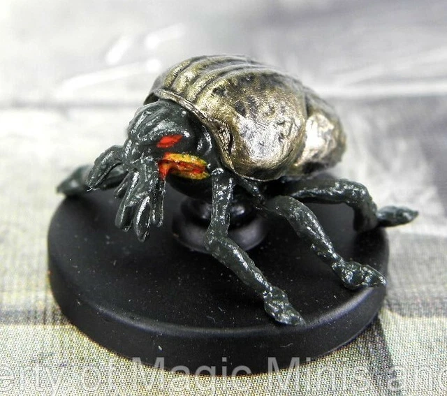 MONSTER MENAGERIE ~ GIANT FIRE BEETLE #4 Icons of the Realms D&D ...