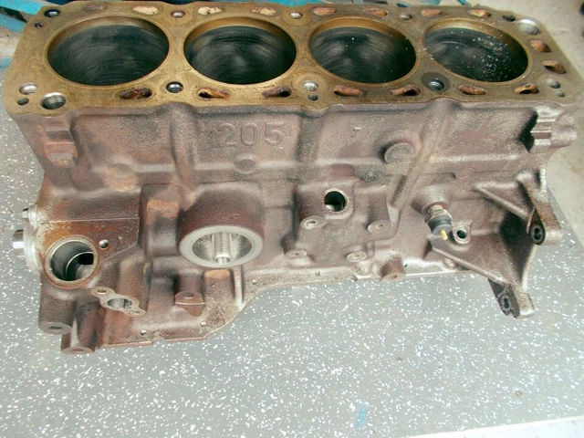 FORD ESCORT RS 2000 Capri Pinto Engine 205 Block Std Bore Acid Dipped ...