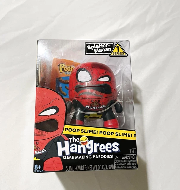 THE HANGREES SPLATTER-MAAAN Slime Making Spiderman Parody Collectible ...