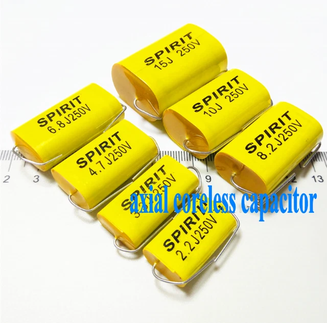MKP AXIAL NON-POLARIZED Audio Capacitor 250V 400V 1UF~22UF For ...