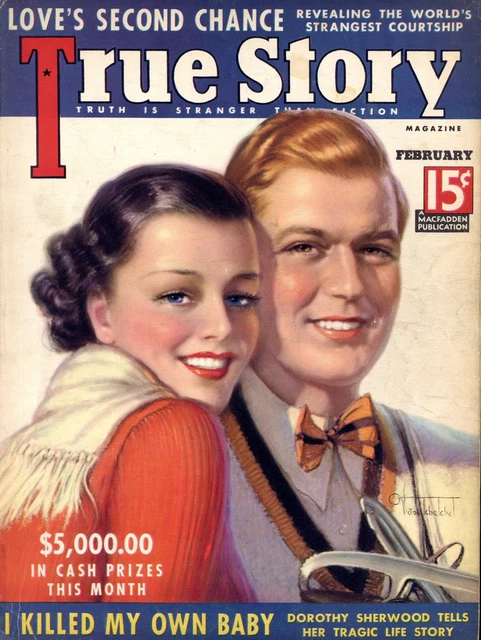 TRUE STORY MAGAZINE Vol. 36 #1 GD/VG 3.0 1937 Low Grade £6.54 - PicClick UK