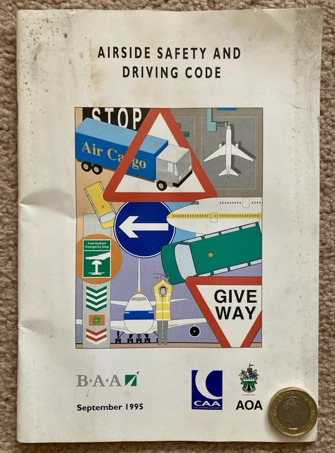 VINTAGE BRITISH AIRPORT Authorities - Airside Safety And Driving Code ...