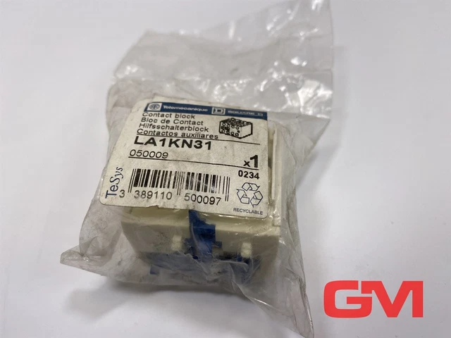 TELEMECANIQUE AUXILIARY CONTACT Unit LA1KN31 Block 3S+1Ö Schneider ...