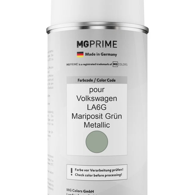 PEINTURE KIT BOMBE aérosol 2C pour Volkswagen VW LA6G Mariposit Grün ...