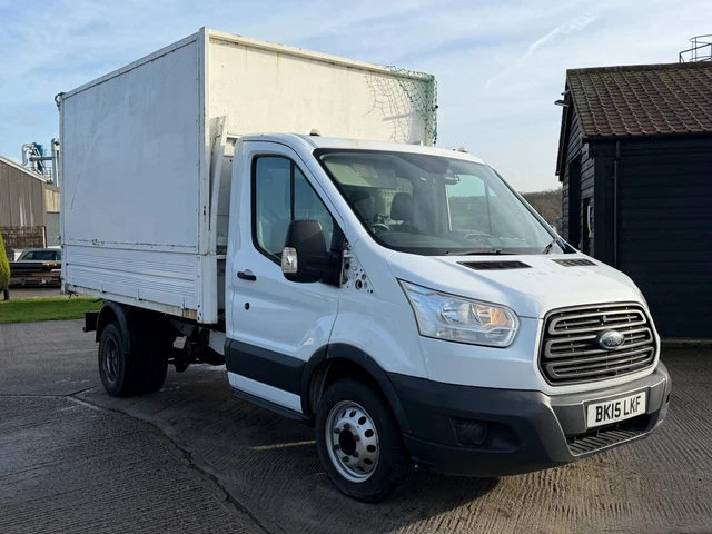 FORD TRANSIT CAGED Tipper. 2.2 TDCİ 350 Chassis Cab 4dr Diesel Manual ...