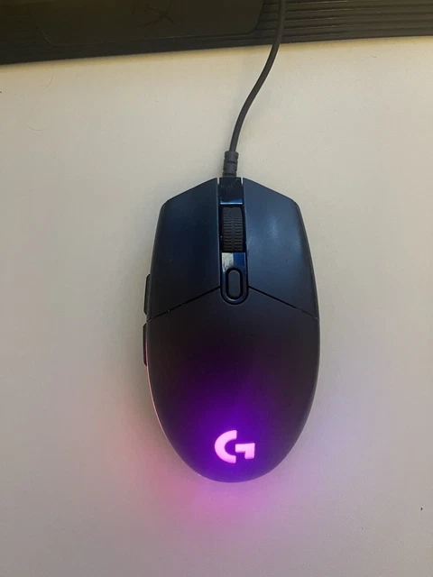 LOGITECH G203 LIGHTSYNC Gaming Mouse, 6 Programmable Buttons, 8K DPI ...
