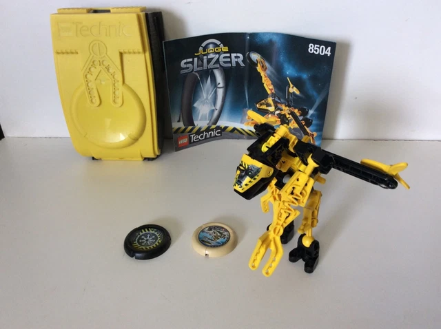 LEGO TECHNIC THROWBOTS Slizer Jet Judge 8504 Complete with Instructions ...