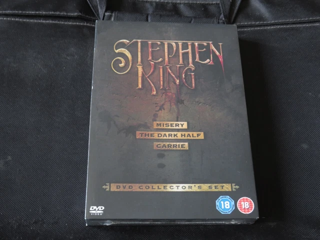 STEPHEN KING COLLECTION - Misery / The Dark Half /Carrie (NEW DVD Box ...
