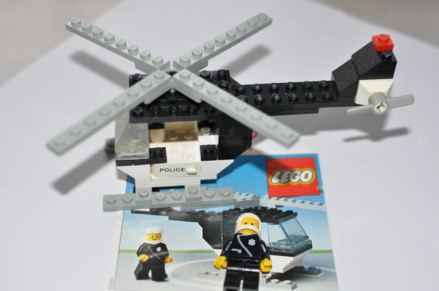 LEGO 645 POLIZEIHUBSCHRAUBER | Classic Town | inkl. Bauanleitung ...