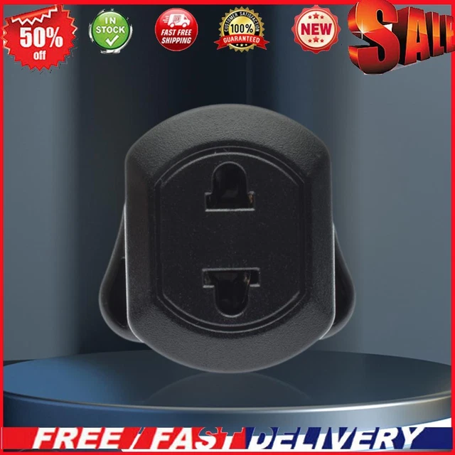 SOCKET PLUGS ADAPTOR 2 Pin To 3 Pin Socket Converter for Shaving/Razor ...