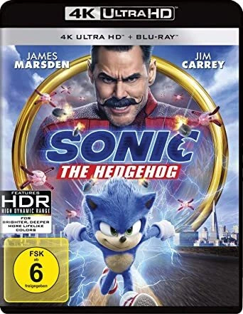SONIC THE HEDGEHOG (4K Ultra HD) (+ BR) [Blu-ray] gebraucht gut £20.27 - PicClick UK