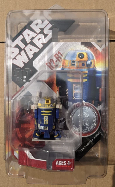 STAR WARS POTF2 R2-B1 R2B1 30Th Anniversary 77-07 2007 Coin Excellent ...