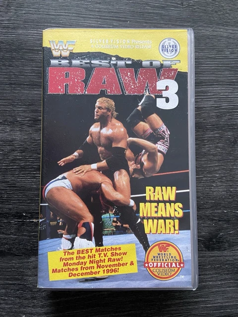 WWF BEST OF Raw 3 VHS Video Tape WWE Wrestling (2) £5.99 - PicClick UK