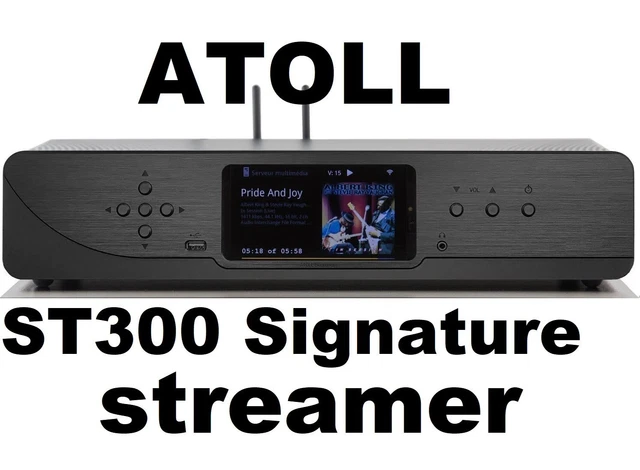NEU! ATOLL ST300 Signature Hi-End WiFi Streamer/Vorverstärker mit ...