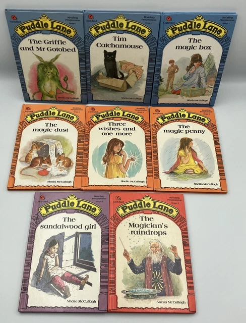 LADYBIRD PUDDLE LANE Books Bundke X 8 Reading Programme Vintage IDLB £ ...