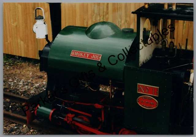 TRAIN PHOTOGRAPH OF Railway Locomotive No 1 Smokey Joe , Clayton West ...