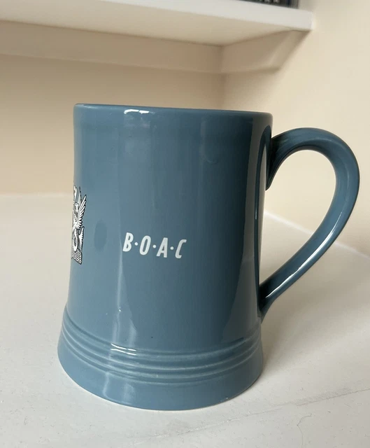BOAC VINTAGE 1960’S ceramic pint tankard mug by Wade Regicor 117x102mm ...