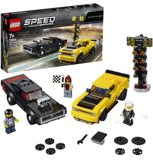 LEGO 75893 SPEED Champions CHALLENGER SRT DEMON 2018 CHARGER R/T 1970 ...
