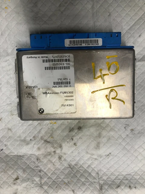 2002 BMW 325I TCM TCU Transmission Control Module 7 514 265 OEM (R-45 ...
