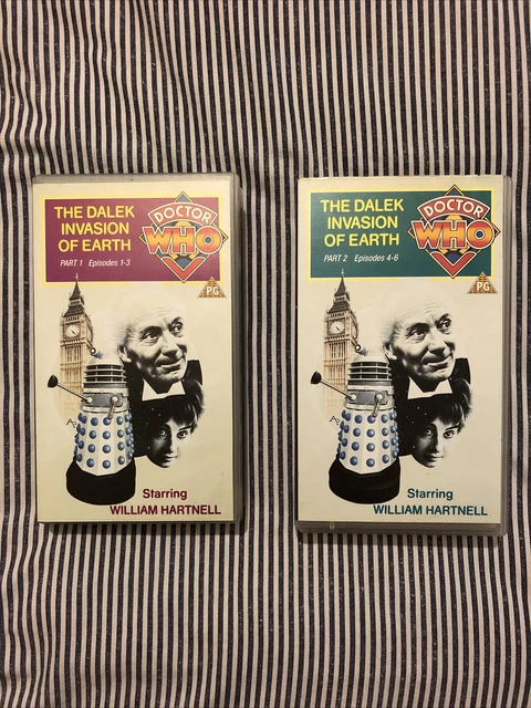 DOCTOR WHO THE Dalek Invasion of Earth VHS Video BBCV4353 £9.99 ...