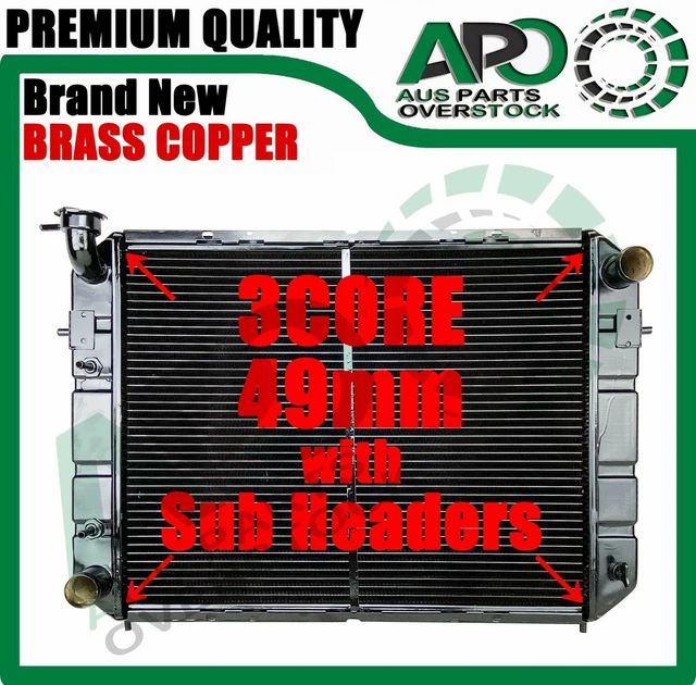 HEAVY DUTY BRASS-COPPER Radiator For HOLDEN Commodore VN VP VQ VR VS V8 ...