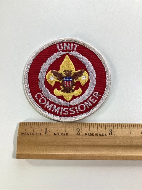 BSA BOY SCOUTS OF AMERICA Patch Vintage Unit Commissioner £16.51 ...