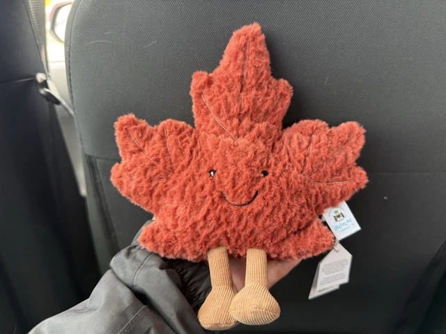 JELLYCAT CANADIAN INDIGO Exclusive Amuseables Maple Leaf BNWT $280.00 - PicClick CA