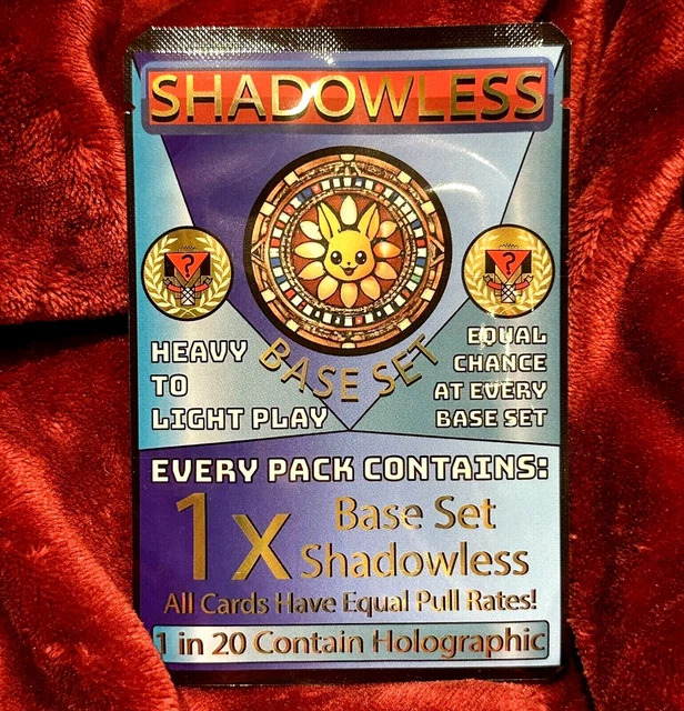 🔥SHADOWLESS: BASE SET | 1st Ever Pokémon Set | LP-HP | Preloved ...