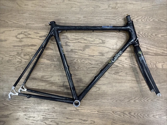 CALFEE CARBON TETRA-PRO 58cm Road Bike Frameset Large Made in USA £800. ...