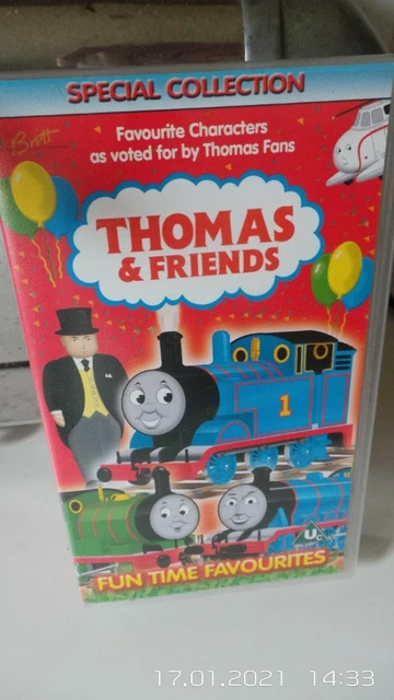 THOMAS THE TANK Engine & Friends - Fun Time Favourites. VHS TAPE £8.00 ...