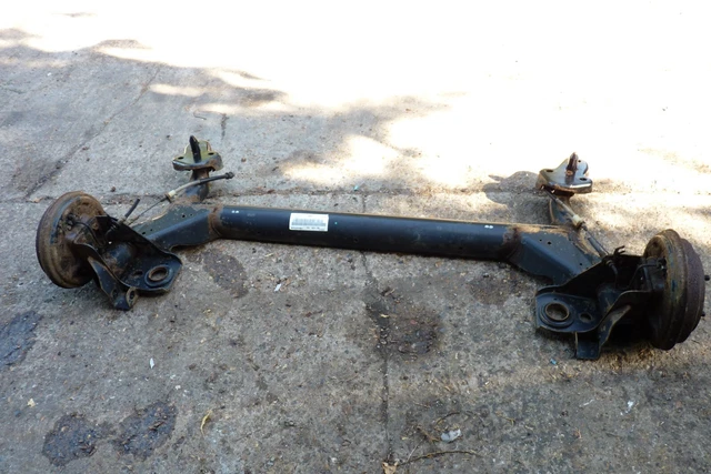 FORD FIESTA MK6 rear axle beam with hubs NON abs type 2002-2008 3 & 5 ...