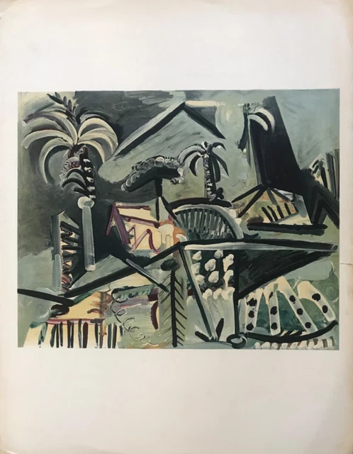 PABLO PICASSO LITHO Avignon Prolongation Arches Mourlot Original French ...
