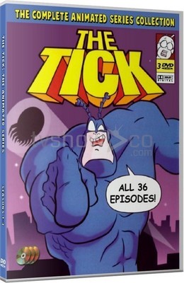 THE TICK COMPLETE Animated Cartoon TV Series DVD Set (UNCUT) £43.82 ...
