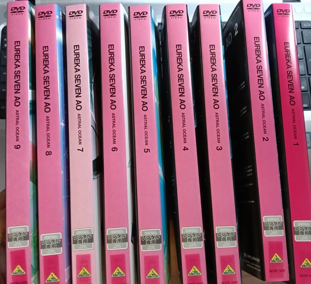 EUREKA SEVEN AO DVD Complete Set 9 Vols Rental Used Anime TV Series £57 ...