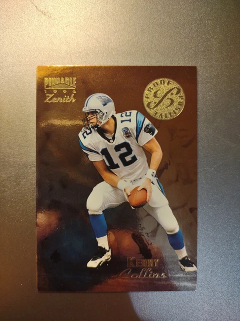 1996 NFL PINNACLE Zenith épreuve positive Kerry Collins|#Z-145 Panthers ...