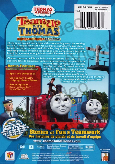 THOMAS & FRIENDS - Team Up With Thomas (Bilingual) (Dvd) $17.99 ...