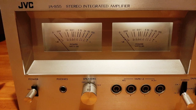 JVC JA-S55 AMPLIFICATORE Stereo Integrated Amplifier Made In Japan EUR ...