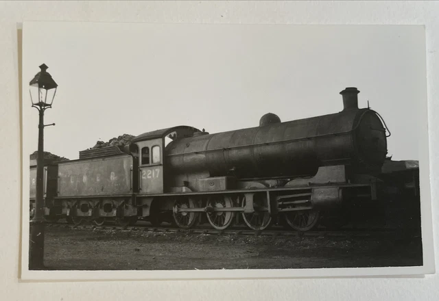 LNER RAILWAY LOCOMOTIVE Photograph - 2217 Doncaster - A686 £3.50 ...