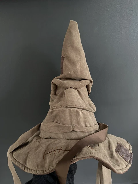 HARRY POTTER REAL Talking Moving Sorting Hat Brown Wizarding World ...