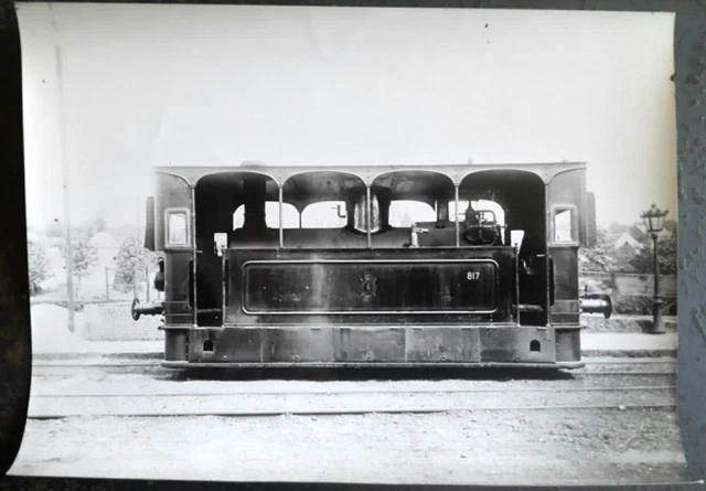 PHOTO ANCIENNE TRAIN locomotive Type 12 en gare , chemins de fer, SNCF ...