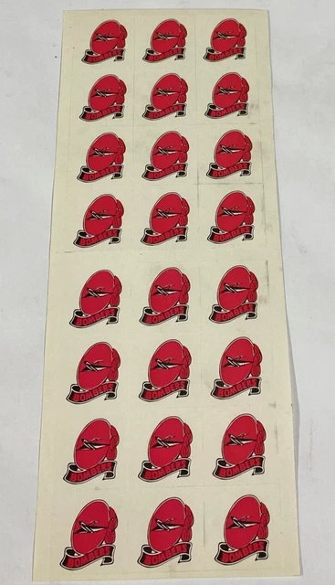 VFL/AFL SHEET OF Essendon Bombers Stickers $10.00 - PicClick AU