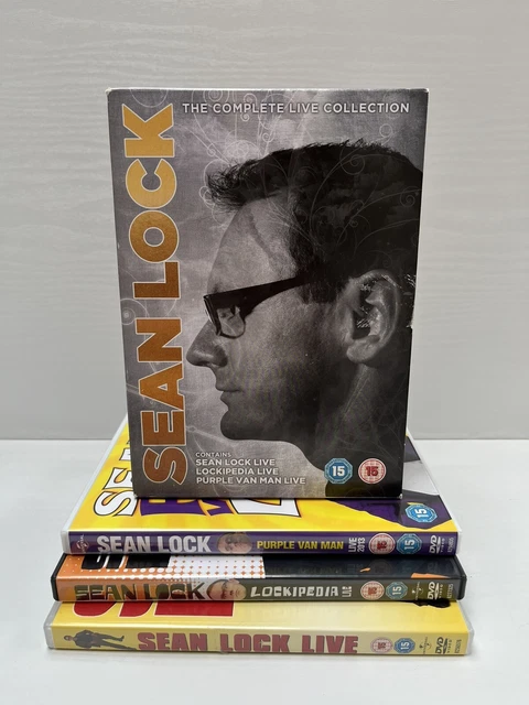 SEAN LOCK: THE Complete Live Collection - DVD Box Set - Cert 15 EUR 10 ...