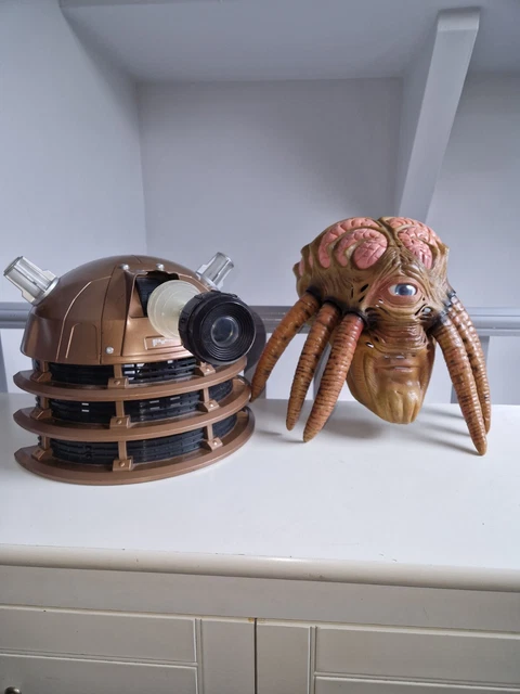 DR WHO DALEK Mask+ Dalek Sec Helmet £40.00 - PicClick UK