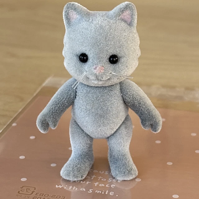 SYLVANIAN FAMILIES SIMPKINS Cat family flair child Figure Calico ...