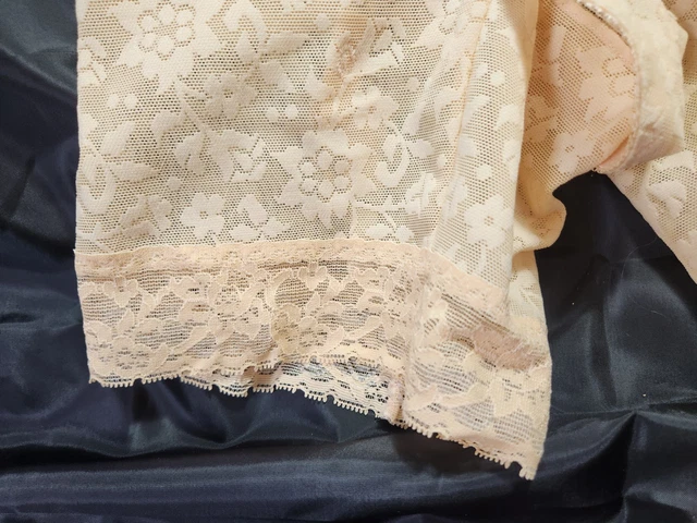 RAGO GARTER SHAPER 6207 Beige High Waist Long Leg Sz Small 26 Firm Fit ...