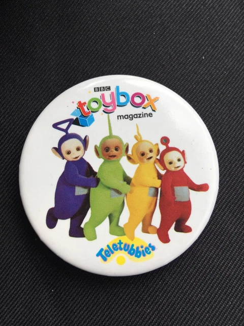 TELETUBBIES BADGE - Toybox Magazine - 1996 £3.50 - PicClick UK