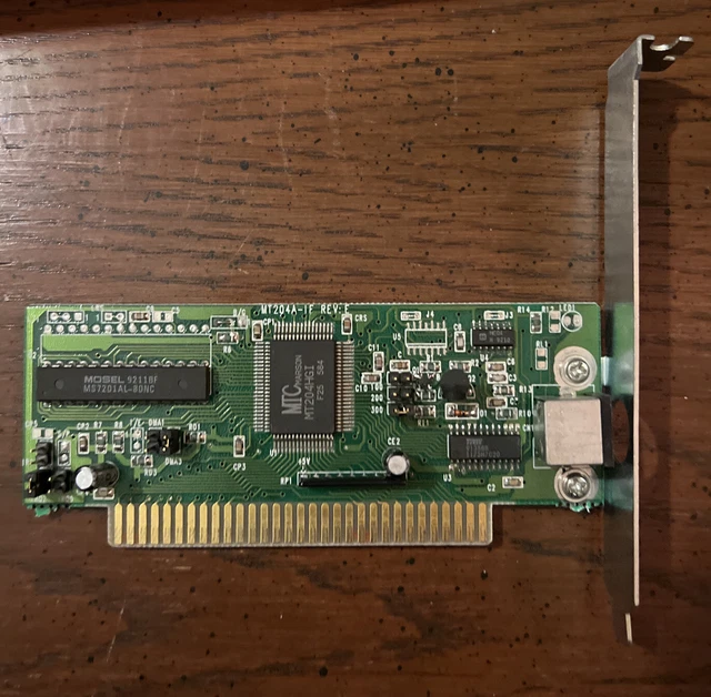 VINTAGE MT204HGI REV:D 8 BIT ISA INTERFACE CARD - Rare $17.99 - PicClick